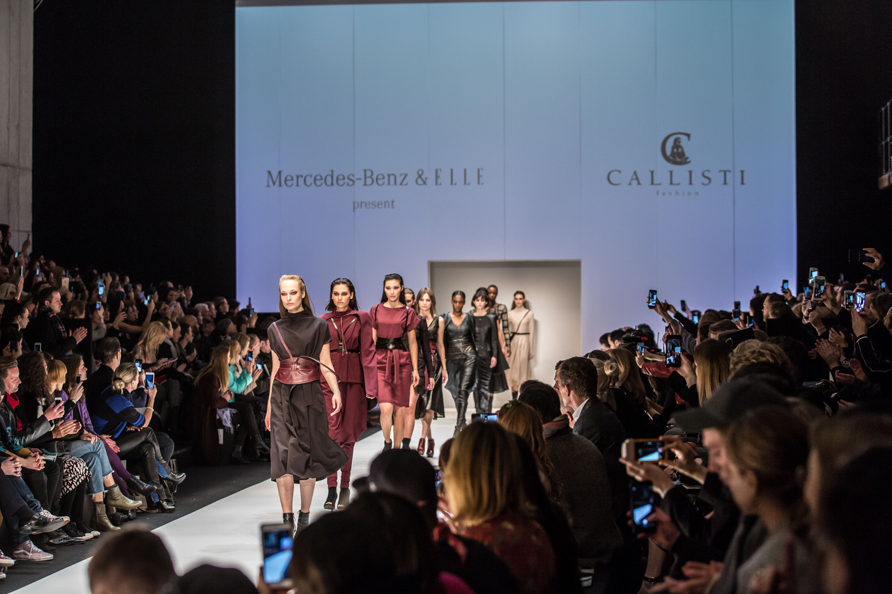 MBFWB - großes CALLISTI-Debüt mit Mercedes Benz und ELLE