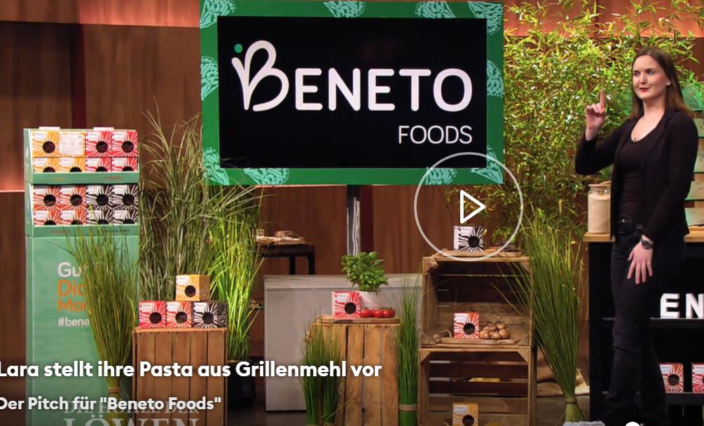 Beneto Foods aus Höhle der Löwen - Nico Rossberg holt Grillen-Deal