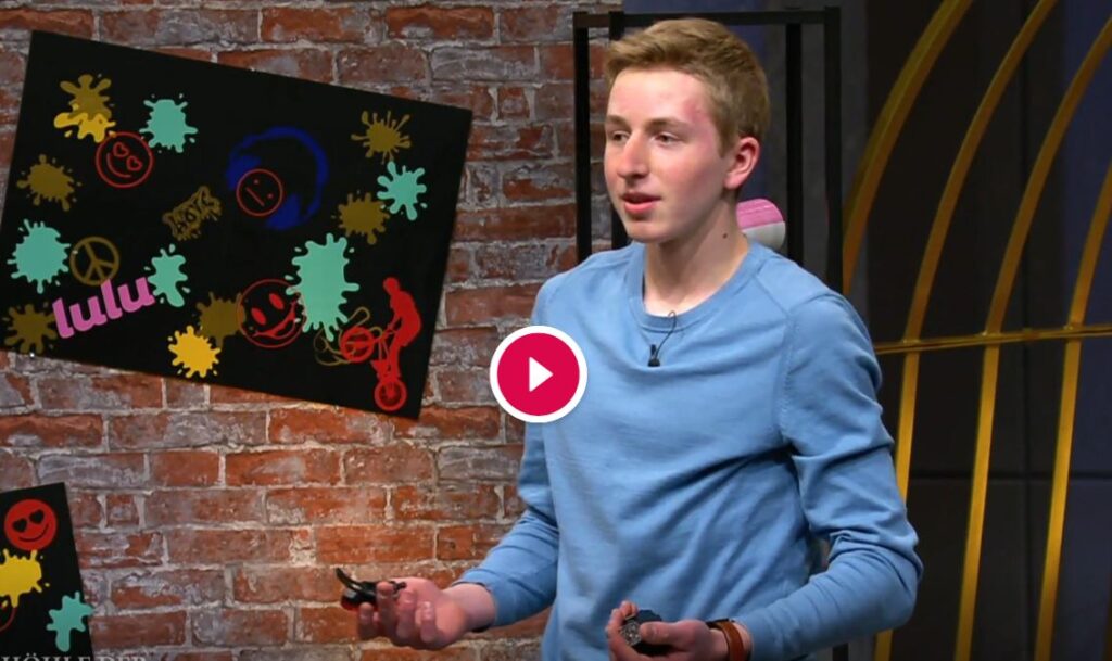 Aaron in Die Höhle der Löwen mit BeeReal - TouchYou.de - der Medien ...