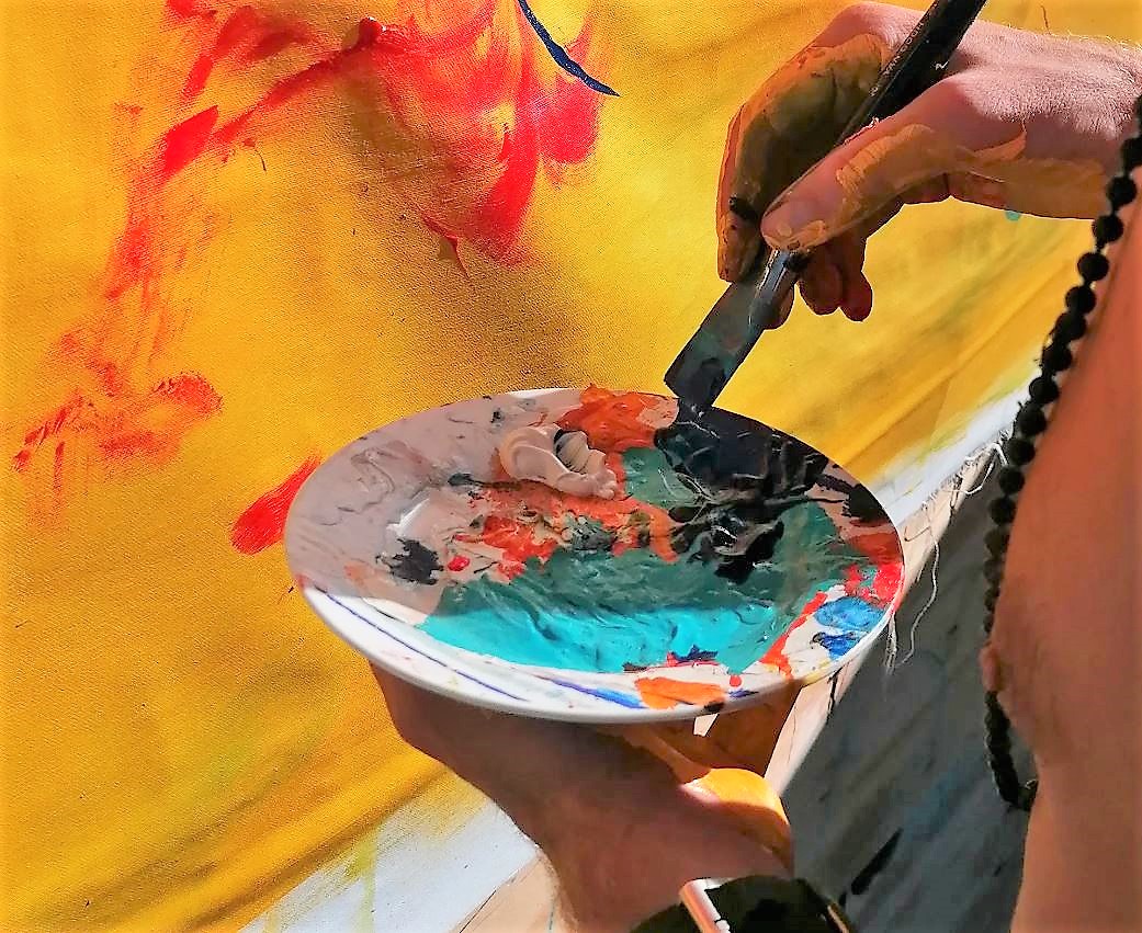 Art "rettete mein Leben": Portrait Creativ-Painter George Ten Kate