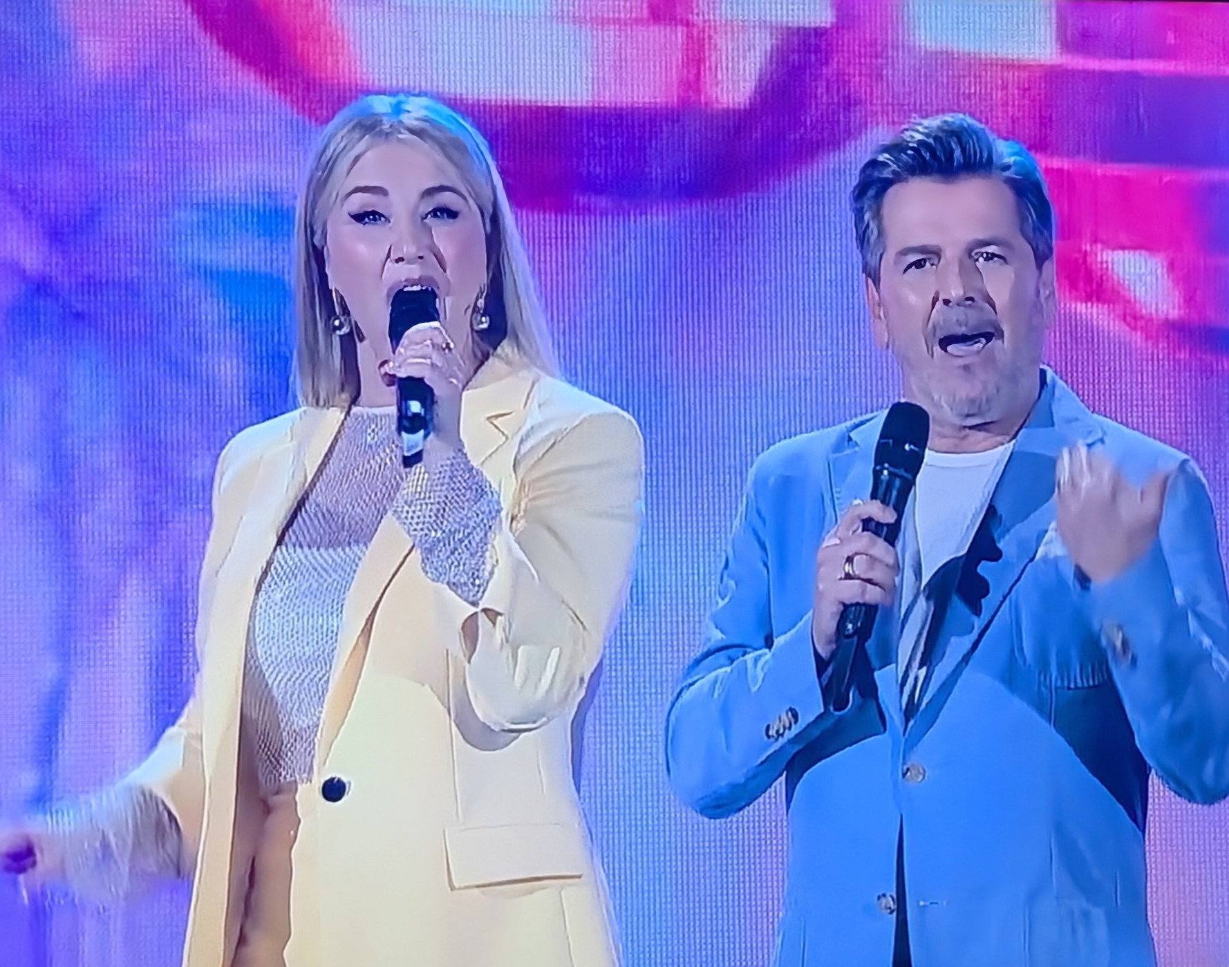 "Cheri Cheri Lady"-Duett in "Beatrice Egli Show mit Thomas Anders