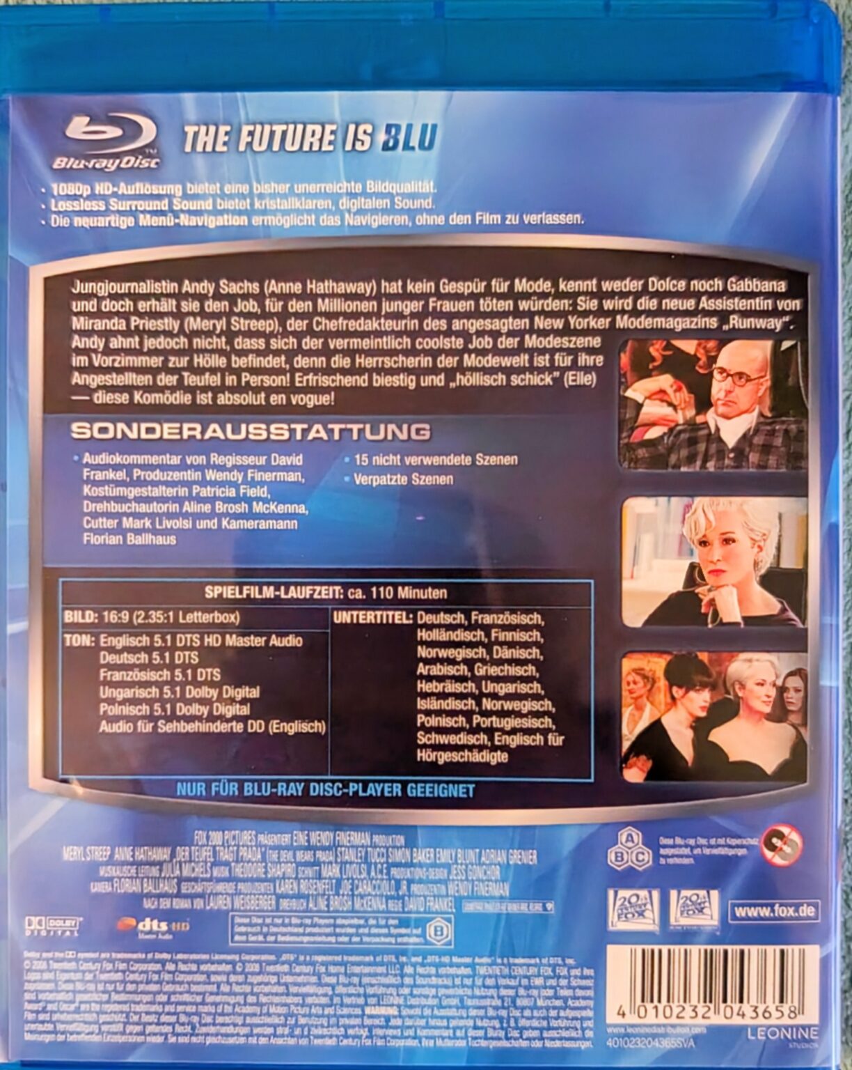 Der Teufel trägt Prada: Rückseite - TouchYou.de - der Medien-, Freizeitblog